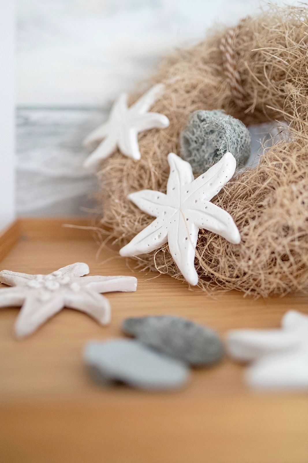 Maritime Deko für den Sommer: DIY Seesterne aus Modelliermasse